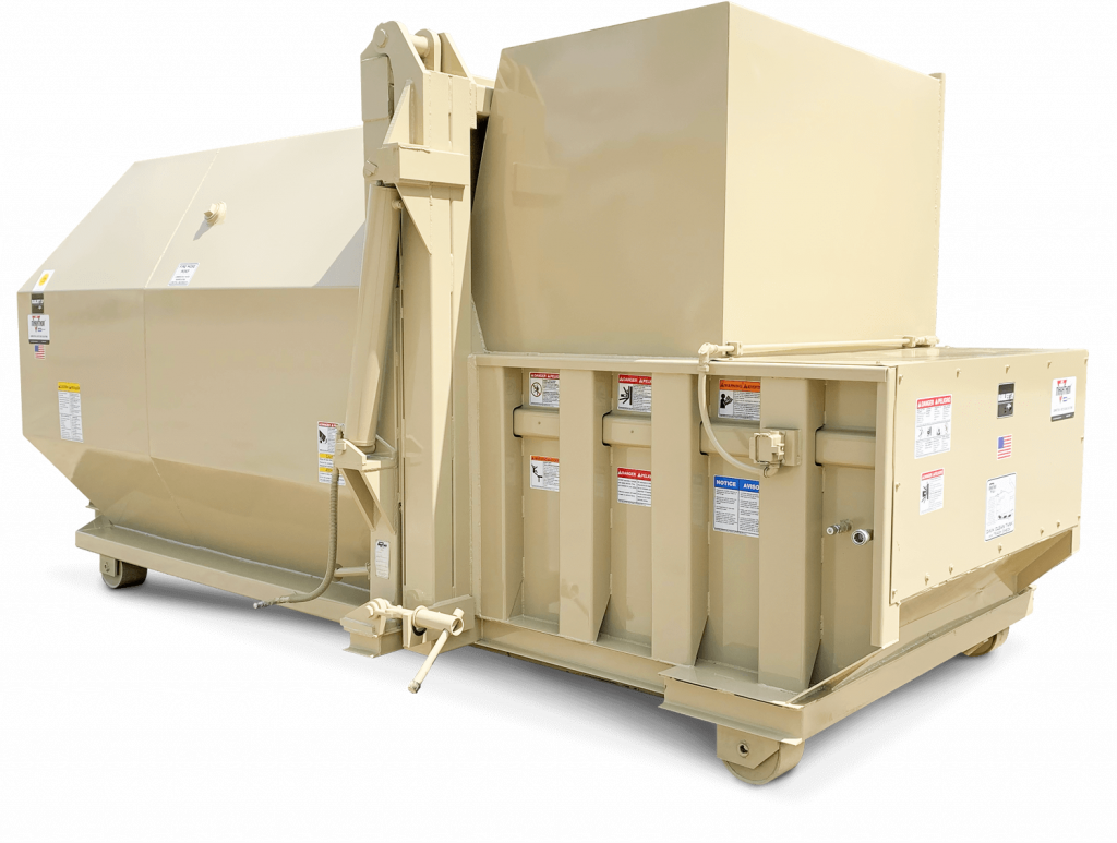 RJ-250HT Roll-Off Self Contained Trash Compactors For Sale - Marathon