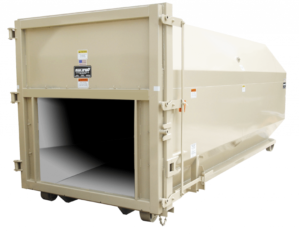 Octagon Roll-Off Trash Compactor Containers For Sale - Marathon