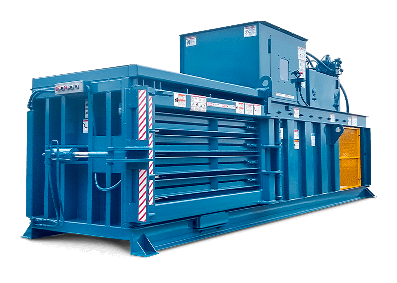 Manual Tie Horizontal Recycling Balers - Marathon Equipment
