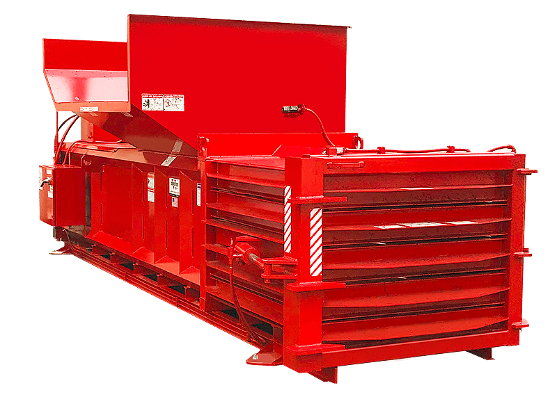 Manual Tie Horizontal Recycling Balers - Marathon Equipment